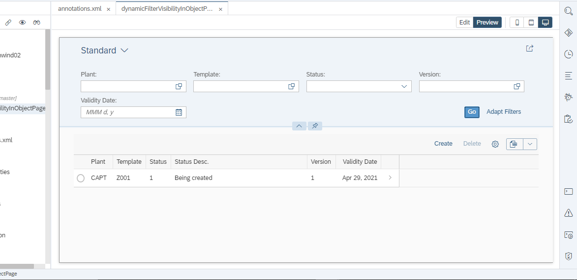 Fiori Elements List Report Object Page Enabledisablehideunhide Input Field Based On