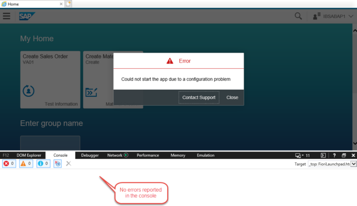 Sap Fiori Tutorial Part Vi How To Troubleshoot Sap Fiori Errors