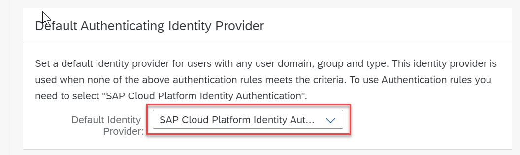 SuccessFactors SSO configuration by integrating SAP Cloud Platform ... SuccessFactors SSO configuration by integrating SAP Cloud Platform ...
