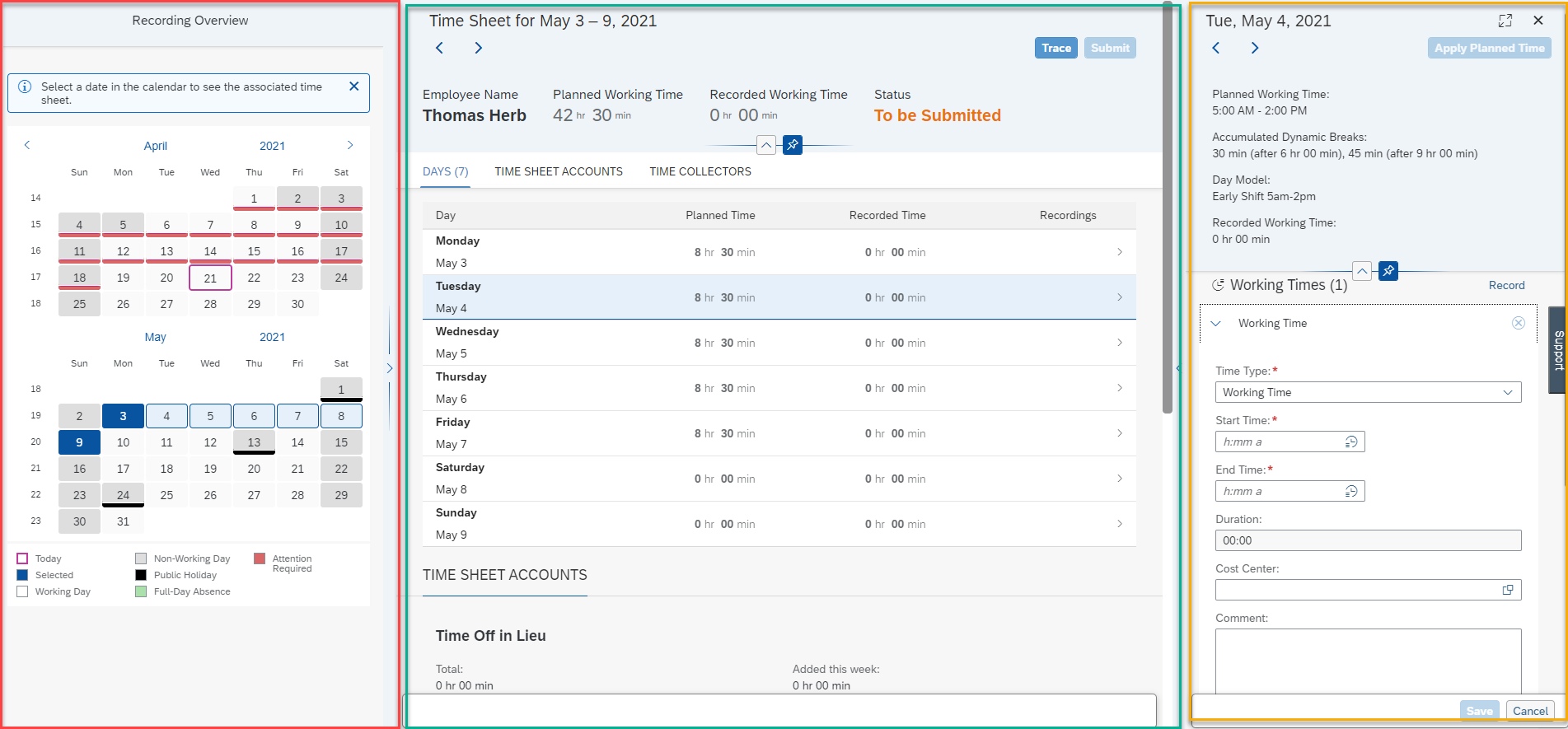 Successfactors Time Management – new features in H1 2021 - ERP Q&A