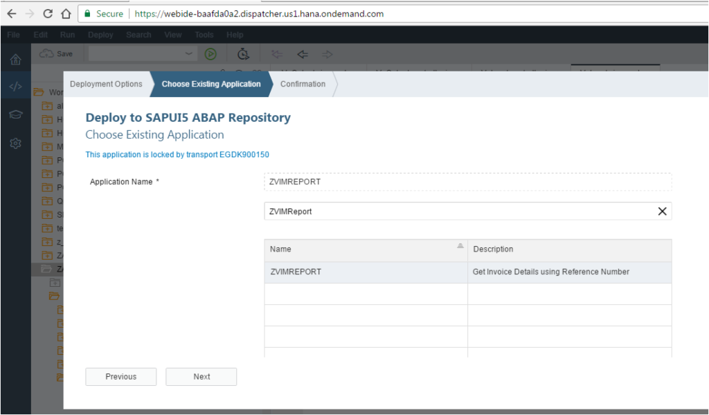 SAPUI5 Tutorial with WebIDE. Part VIII. Deploy my First SAPUI5 App in WebIDE - ERP Q&A