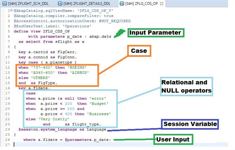 CDS Part 6: Basic Expressions & Operations in CDS View - I