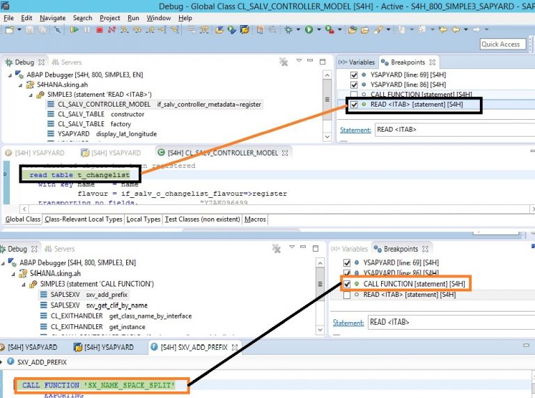 ABAP on SAP HANA. Part III. Debugging in ADT - ERP Q&A