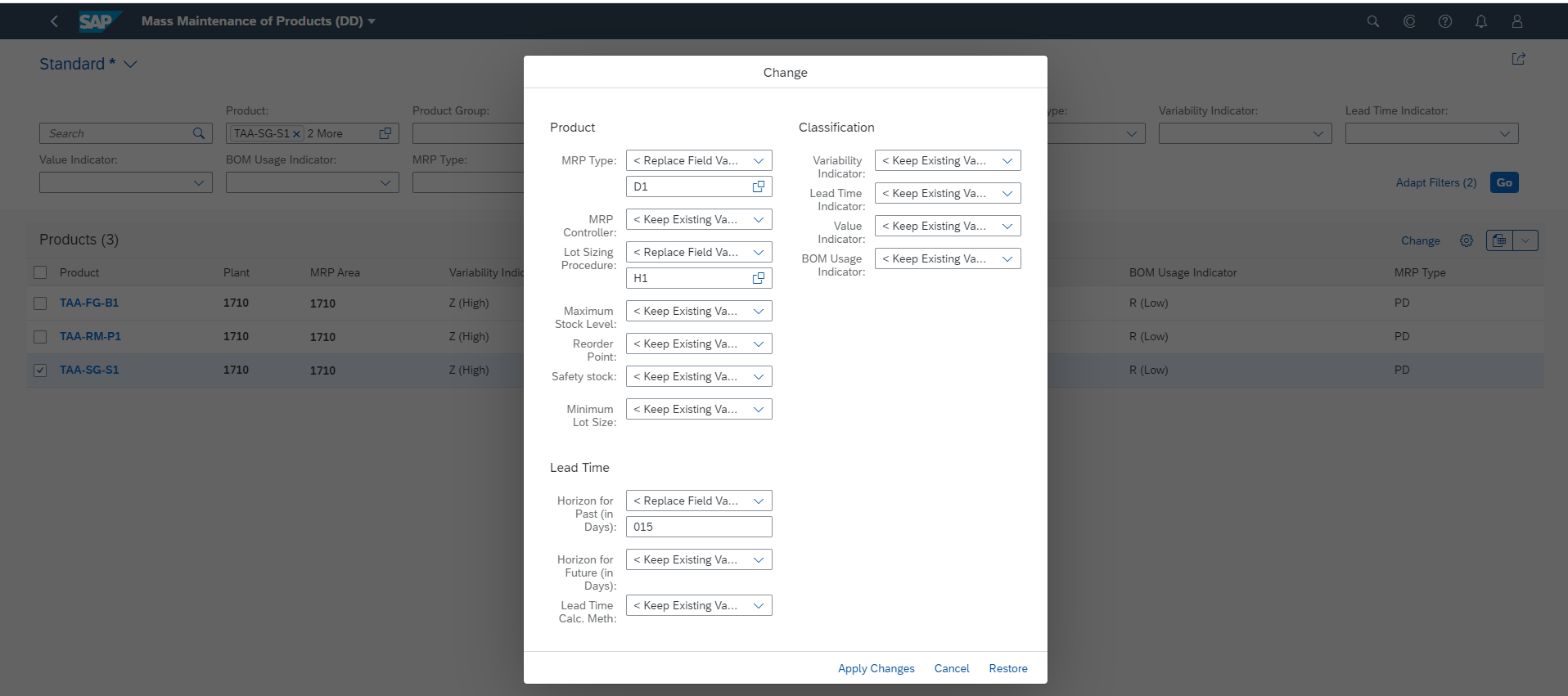 Application set-up and basic understanding of DDMRP designed for SAP S ...