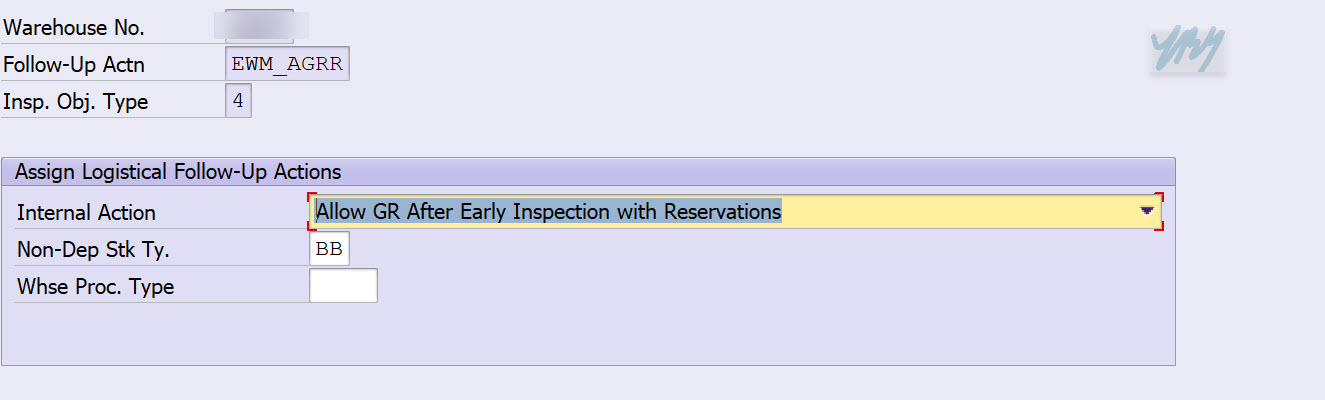EWM & QM integration in SAP S/4HANA 1909