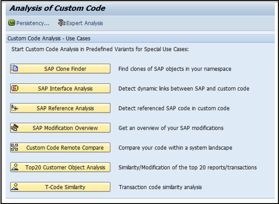 Sap Custom Code Management Erp Q A