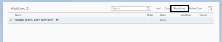 Custom Workflow for Journal Entries in S/4HANA 1909