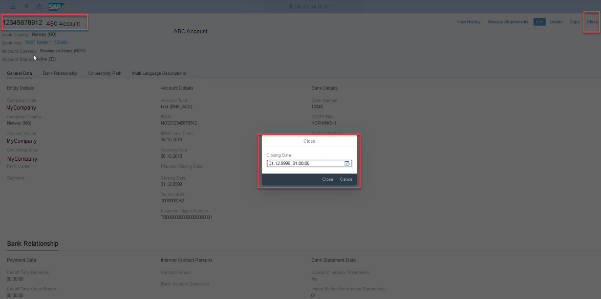 Bank account management in SAP S/4HANA - ERP Q&A
