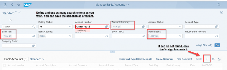 Bank account management in SAP S/4HANA - ERP Q&A