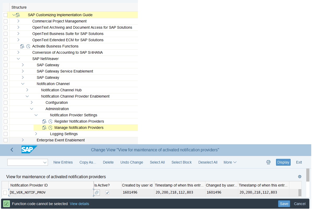 S/4HANA 1909 Journal Entry Workflow Setup