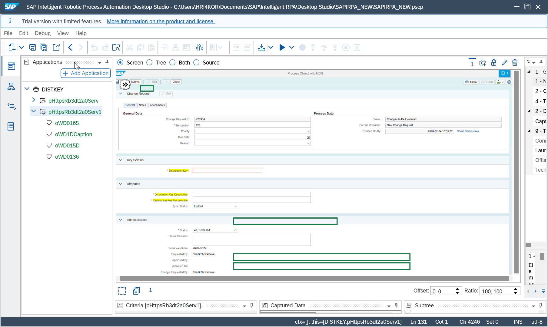 Master Data Creation With Sap Intelligent Rpa Challenge Submission