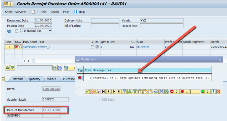 How Minimum, Total shelf life works !! - ERP Q&A