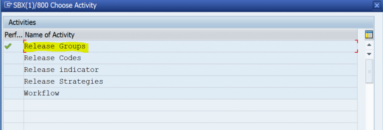 PO Release Strategy - Configuration and Prerequisites