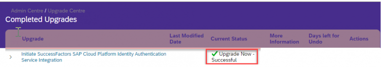 SuccessFactors SSO: SAP Cloud Identity Integration