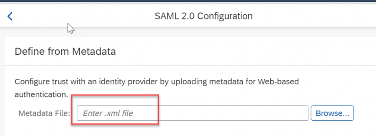 SuccessFactors SSO: SAP Cloud Identity Integration