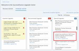SuccessFactors SSO: SAP Cloud Identity Integration
