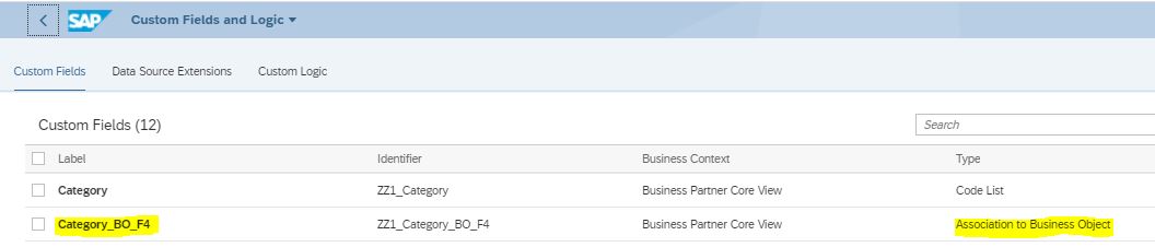 F4 Help for custom fields created using Custom Fields & Logic – InApp Extensibility - ERP Q&A