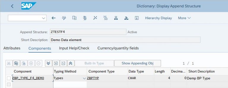 F4 Help for custom fields created using Custom Fields & Logic – InApp Extensibility - ERP Q&A