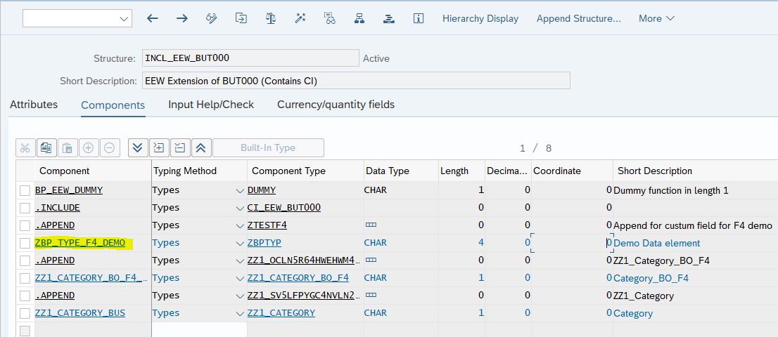 F4 Help for custom fields created using Custom Fields & Logic – InApp Extensibility - ERP Q&A