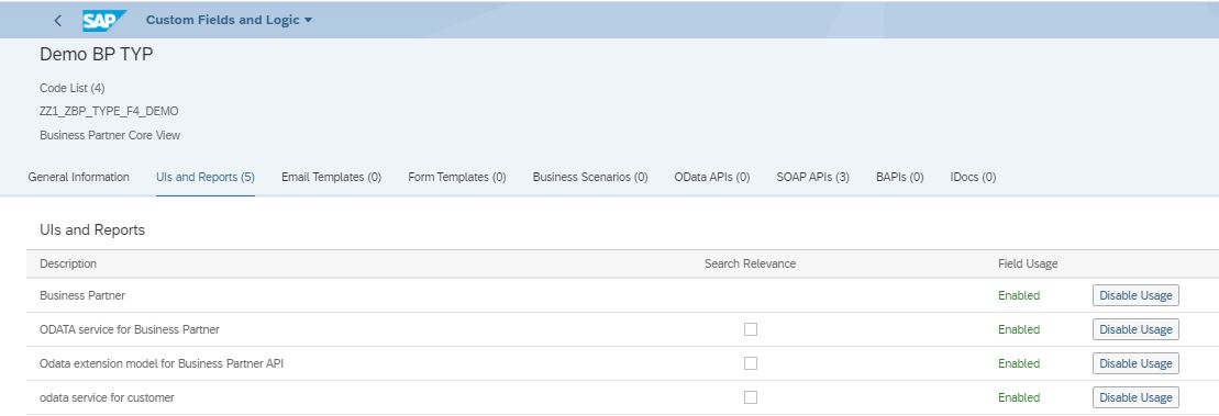 F4 Help for custom fields created using Custom Fields & Logic – InApp Extensibility - ERP Q&A