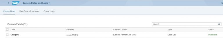F4 Help for custom fields created using Custom Fields & Logic – InApp Extensibility - ERP Q&A