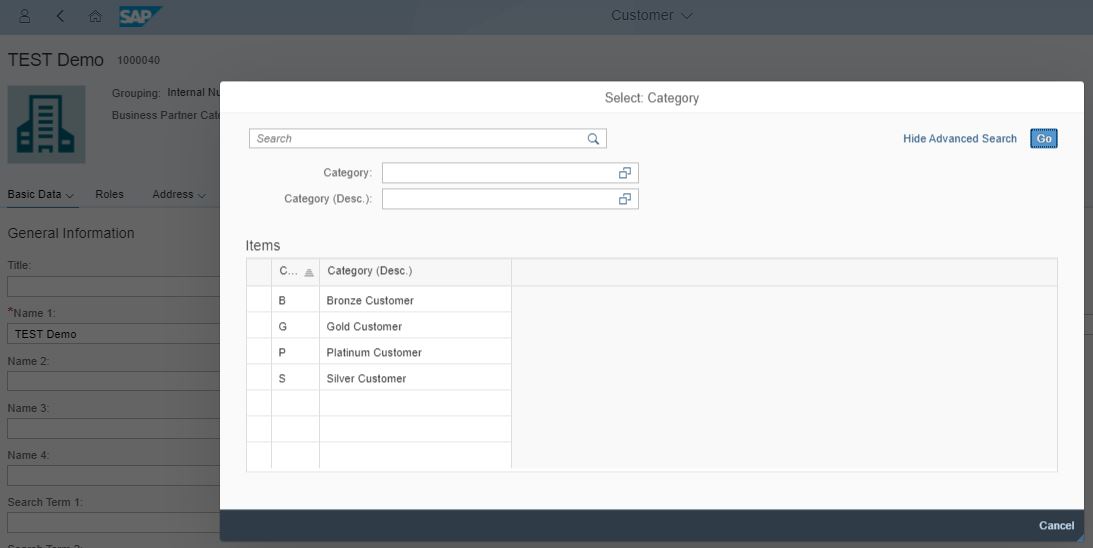 F4 Help for custom fields created using Custom Fields & Logic – InApp Extensibility - ERP Q&A