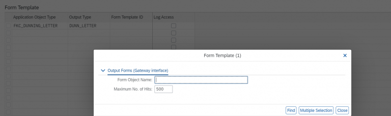 Setting Custom Dunning Notice in SAP S/4HANA Cloud