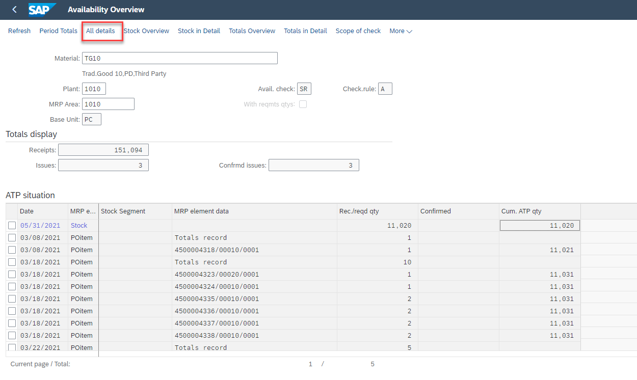 Product Availability Check in SAP S/4HANA Cloud Sales - ERP Q&A