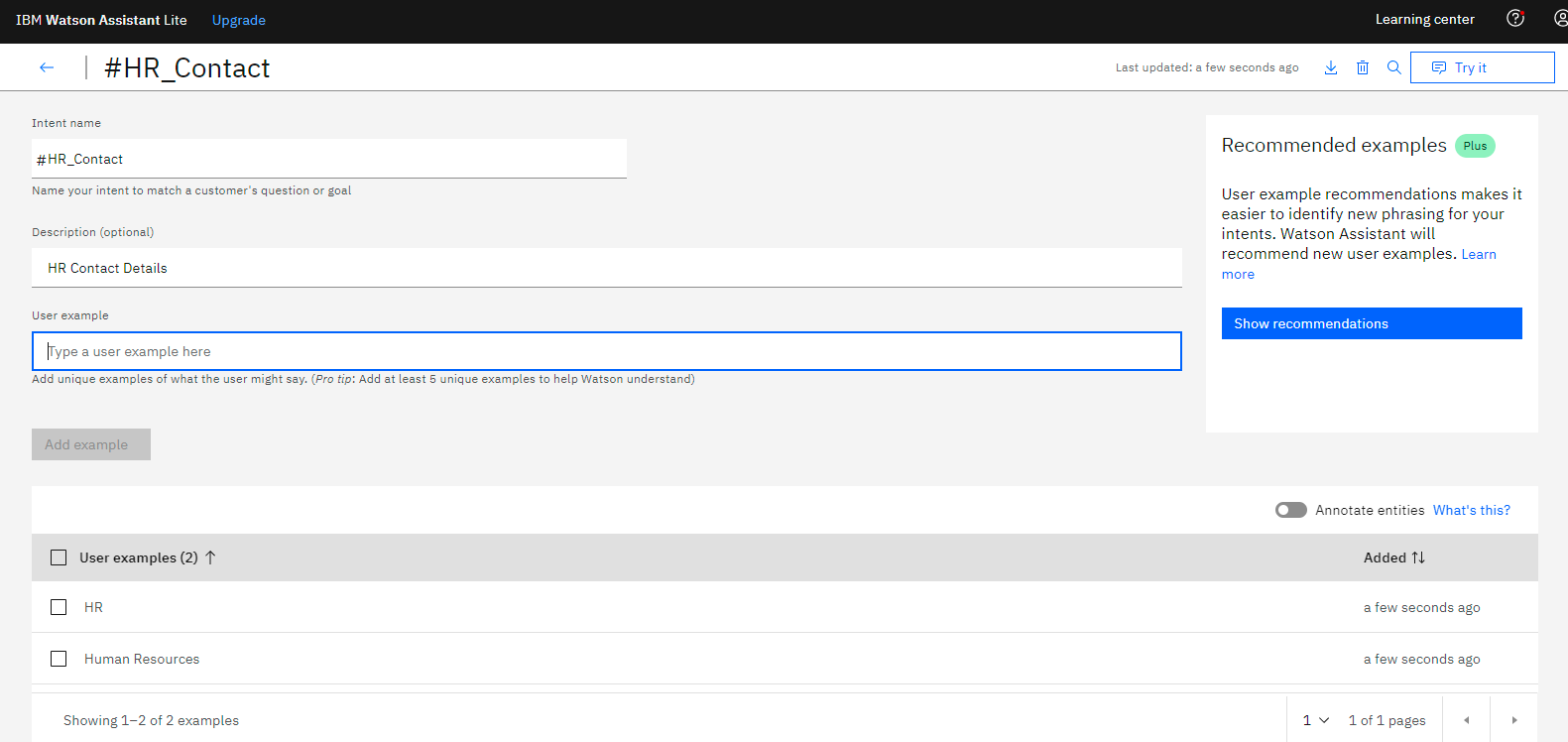 IBM Watson Assistant Chatbot for UI5 Application : Step-by-step guide ...