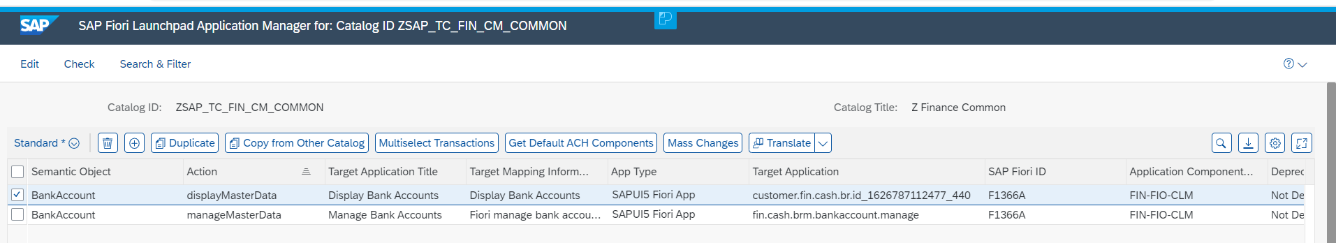 Converting A Sap Fiori Manage” App To A Display Only Using Adapt Ui Erp Qanda