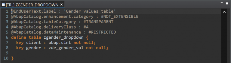 Building Dropdown list using Value help in CDS views with validations – ABAP Restful Application ...
