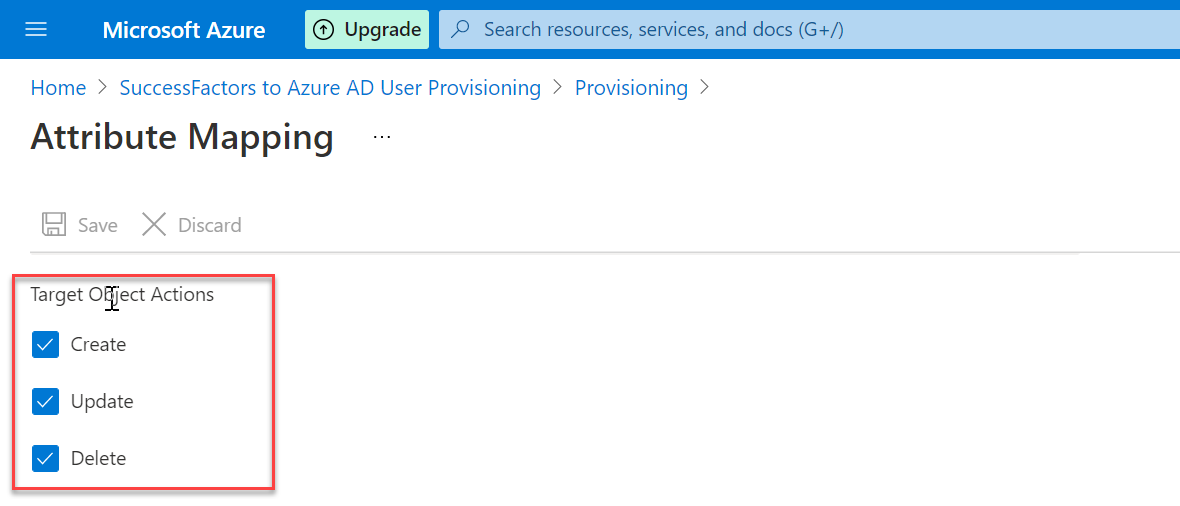 Bidirectional integration between SAP SuccessFactors & Azure Active Directory in Microsoft Azure ...