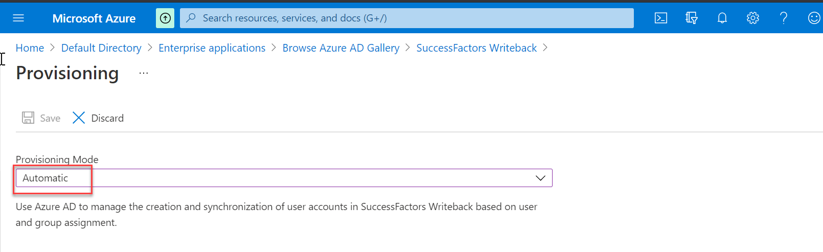 SAP SF Azure Integration: Writeback Configuration Guide