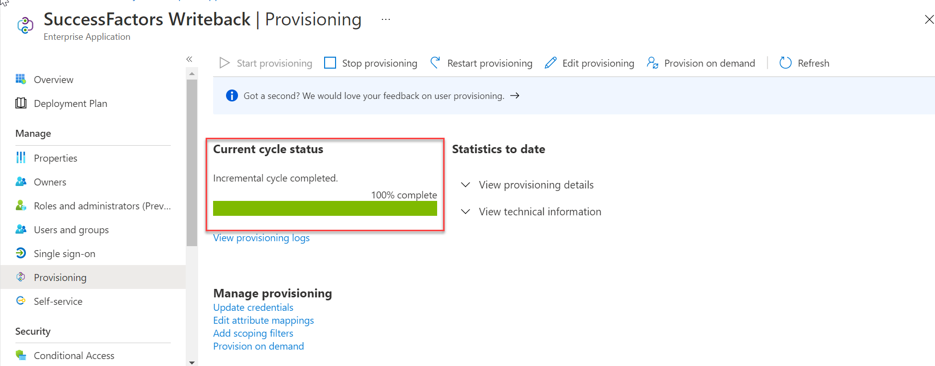 Bidirectional integration between SAP SuccessFactors & Azure Active Directory in Microsoft Azure ...
