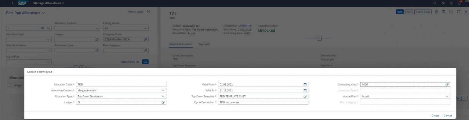 Top-Down Distribution in SAP S/4HANA - ERP Q&A