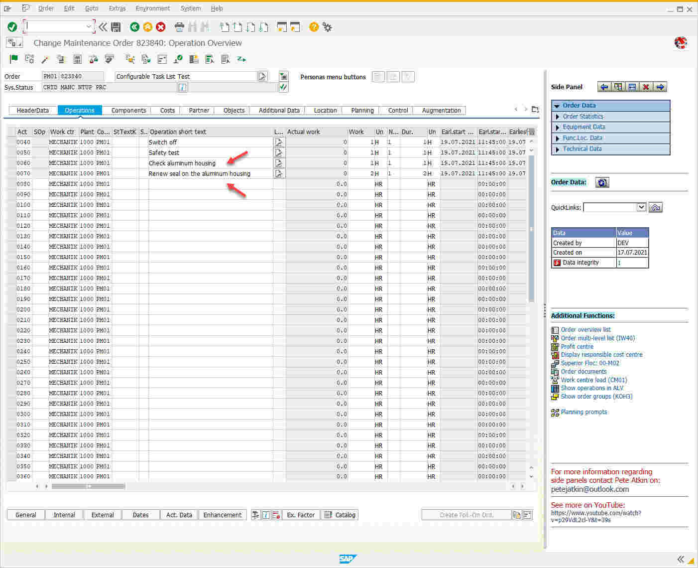 PM/CS: Creating a Configurable General Task List - ERP Q&A