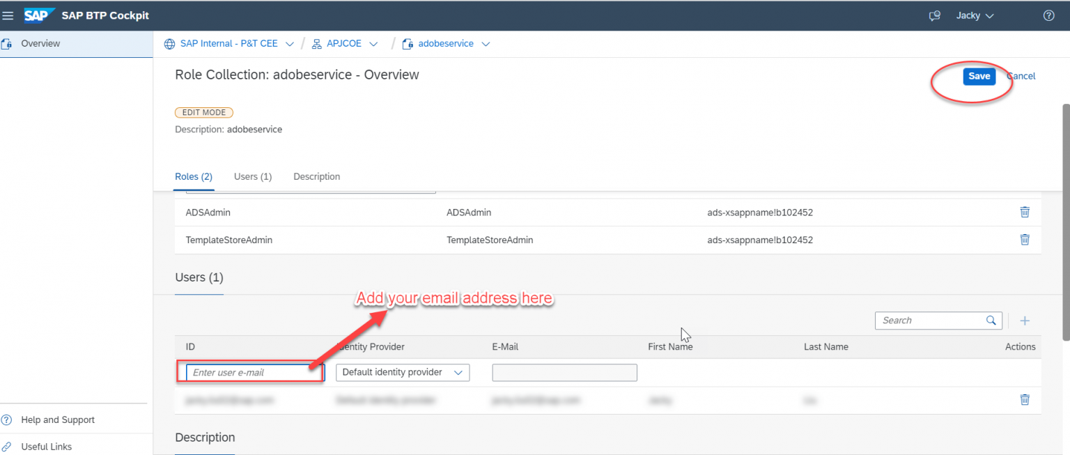 Configure the SAP BTP Cloud Foundry Environment Subaccount with SAP ...