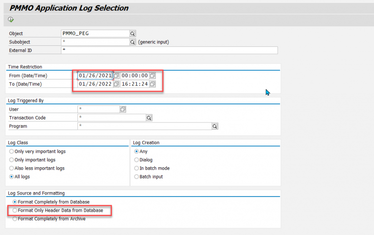 Application Log Enhancements in Project Manufacturing Management and ...