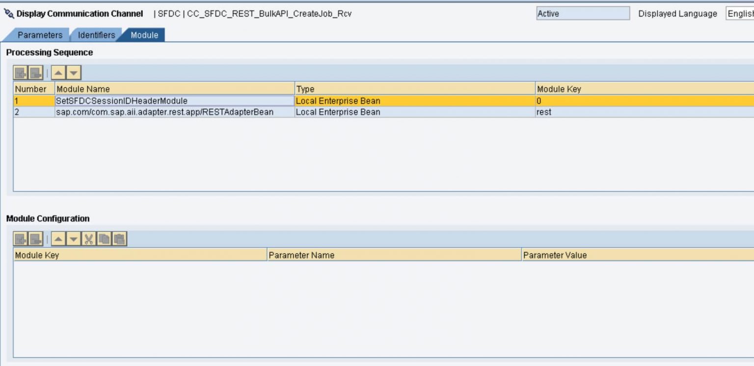 Salesforce-SAP PO Integration with SFDC Bulk API