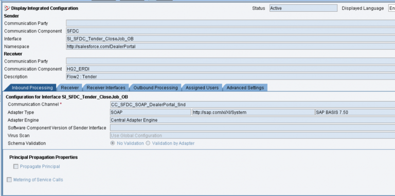 Salesforce-SAP PO Integration with SFDC Bulk API