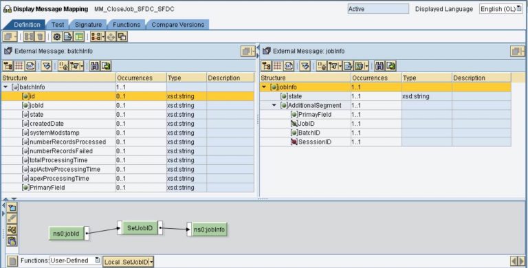 Salesforce-SAP PO Integration with SFDC Bulk API