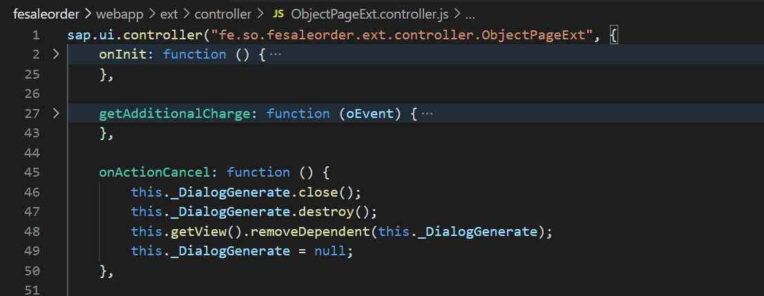 Invoking Static BOPF Action From Custom Pop up in Fiori Elements App
