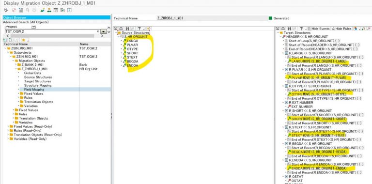 How to migrate HR objects by Migration Object Modeler (Tcode:LTMOM)