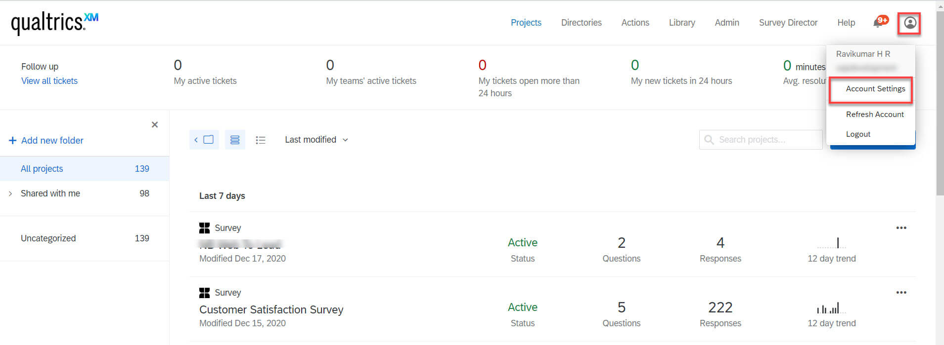 Create SAP Service Cloud Ticket from Qualtrics Survey