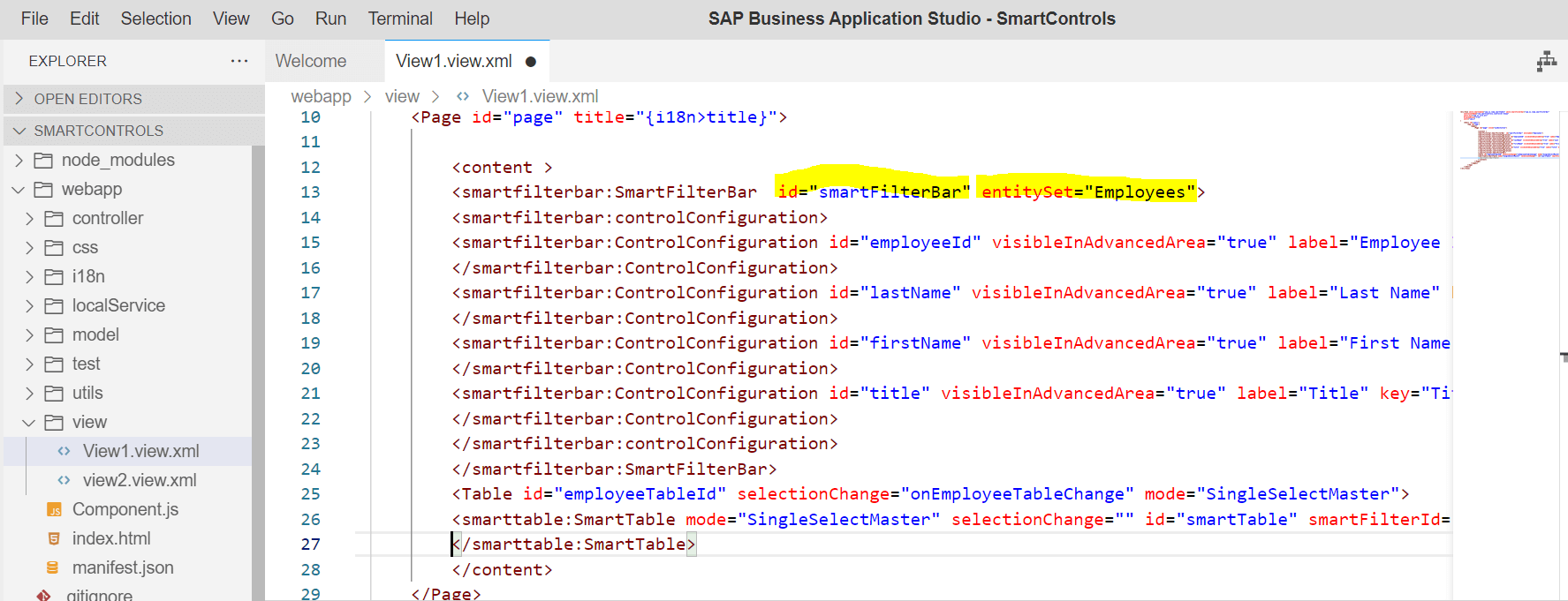 Using Smart Controls in BAS