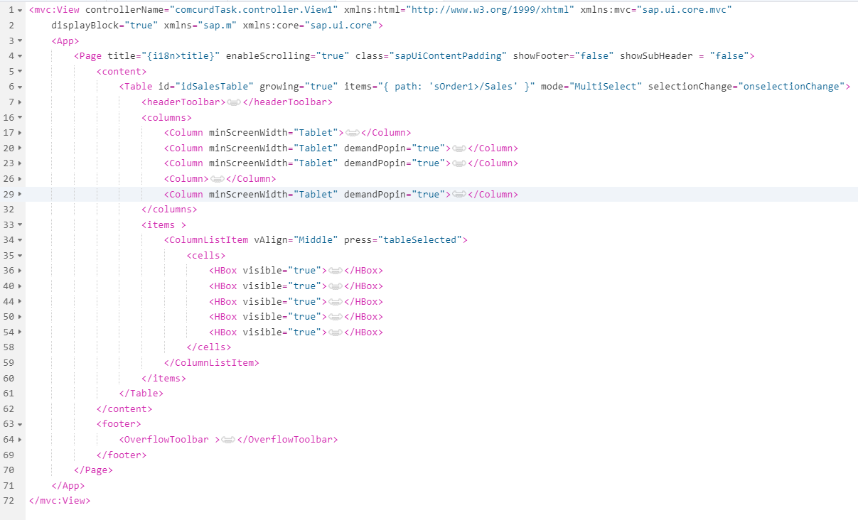 CRUD Operations using json data in Sapui5 - ERP Q&A