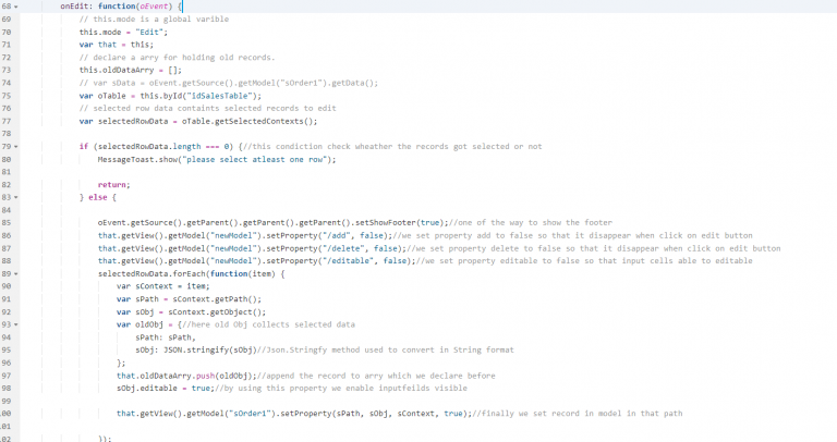 CRUD Operations using json data in Sapui5 - ERP Q&A