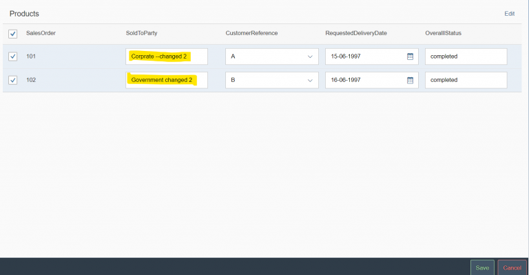 CRUD Operations using json data in Sapui5 - ERP Q&A