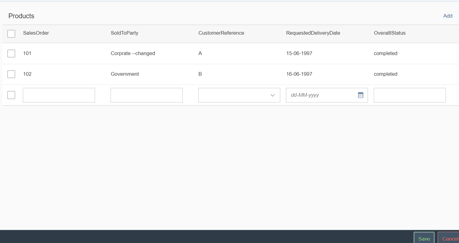 CRUD Operations using json data in Sapui5 - ERP Q&A