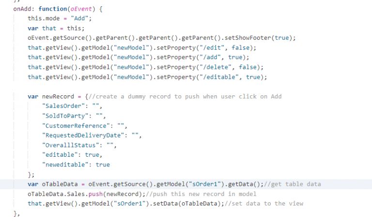 CRUD Operations using json data in Sapui5 - ERP Q&A